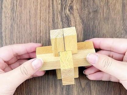 益智玩具六通锁教程截图