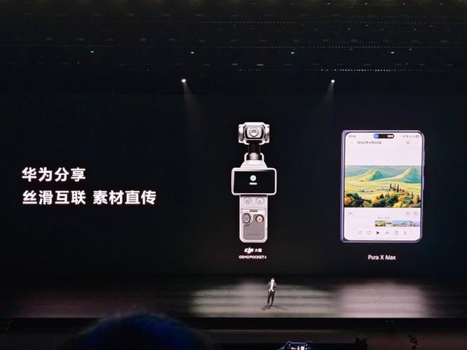 华为手机怎么连接大疆图标