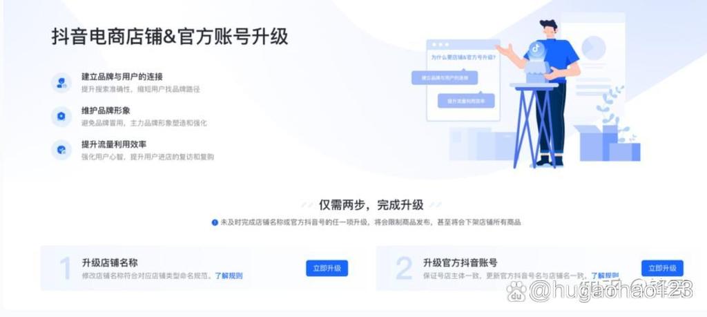 抖音小店绑定主账号图标