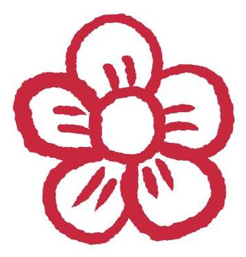 100种小红花特殊符号图标