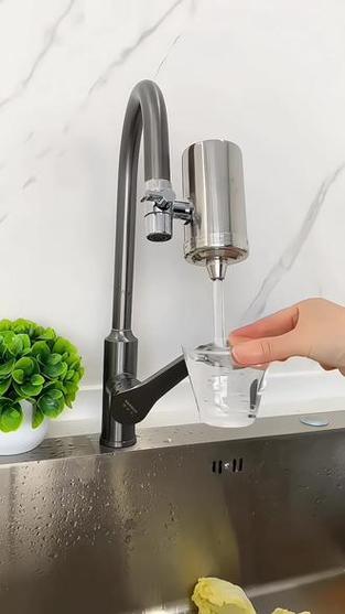 净水器水龙头安装图标