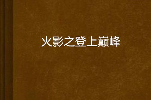火影之登上巅峰截图