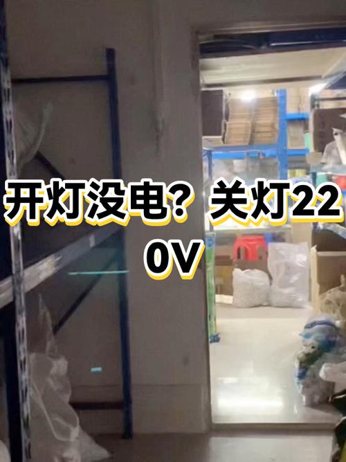 开关有电一开灯就没电了图标