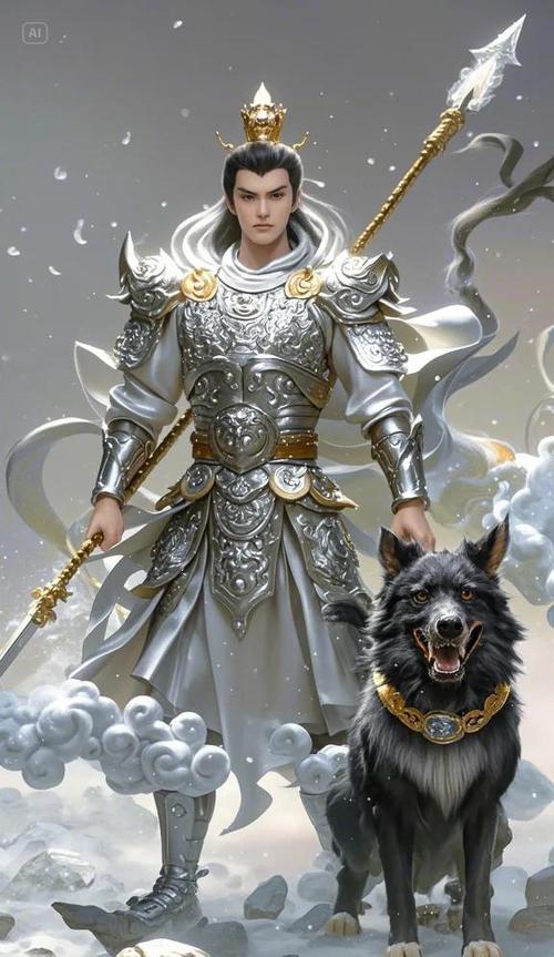 二郎神杨戬图标