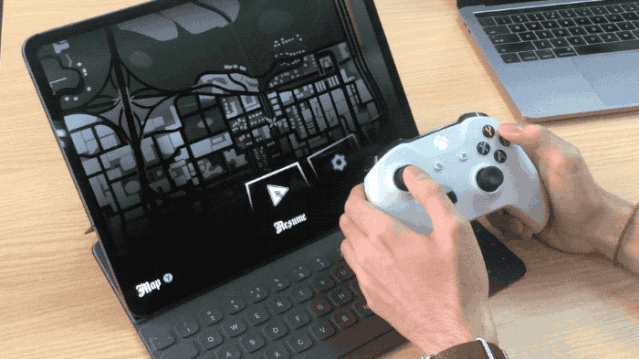 华为平板连接ps4手柄截图