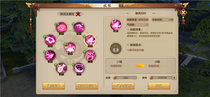 天龙八部桃花加点图标
