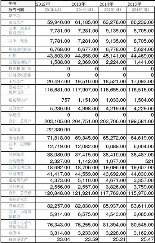 资产负债表和利润表模板图标