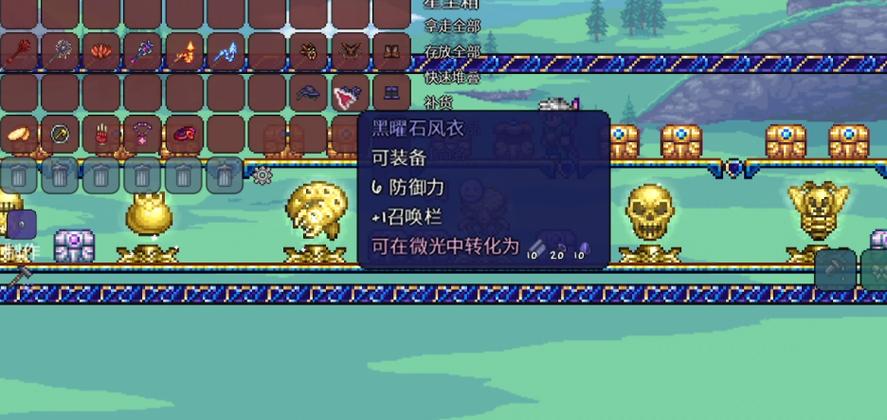 泰拉瑞亚灾厄肉山后截图