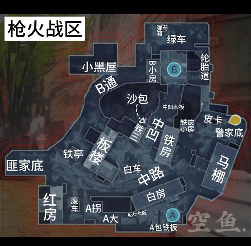 cf枪王排位爆破地图图标