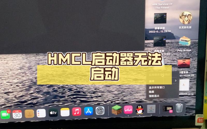 hmcl启动器无法启动游戏截图