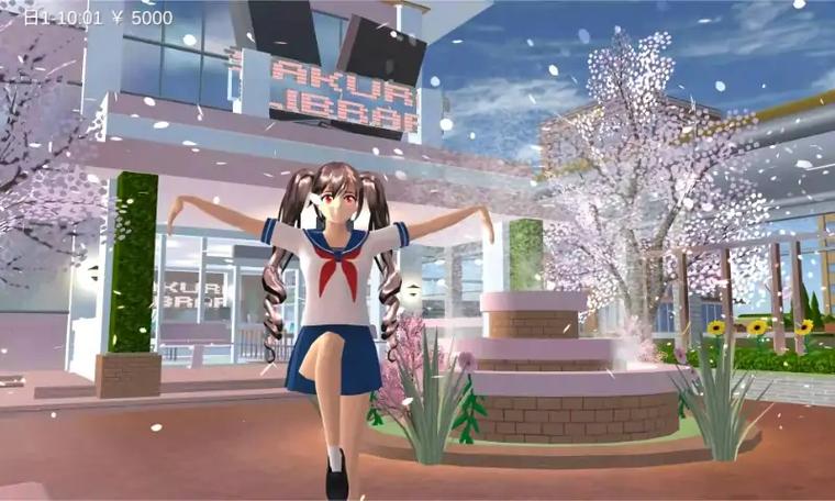 樱花学校更新版中文版2021下载图标