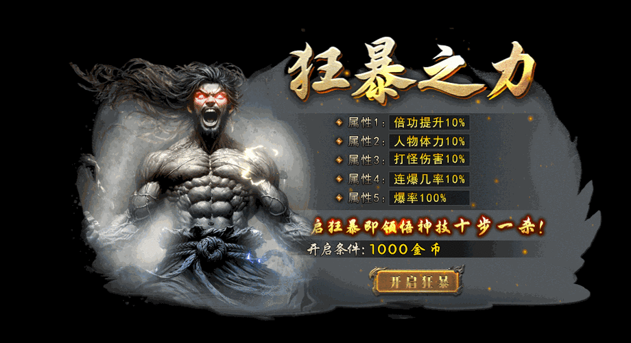 血性狂暴和狂暴之怒图标