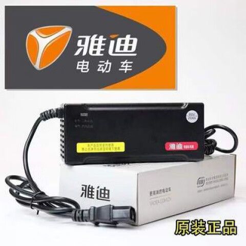 雅迪冠能怎么充电图标