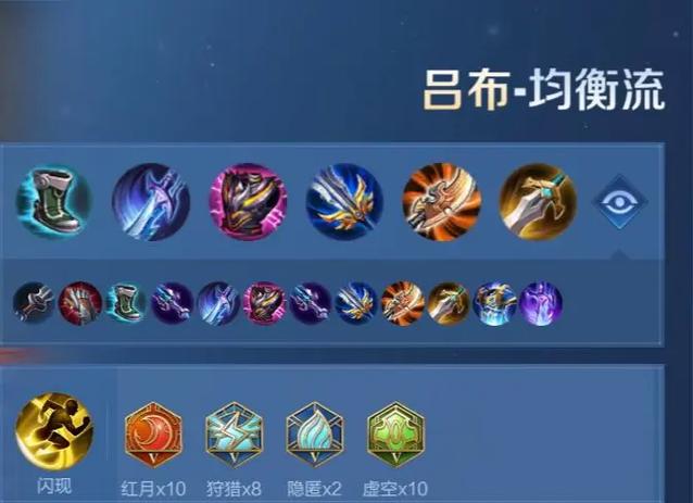 吕布2026最强铭文出装图标