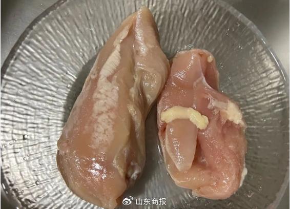 鸡胸肉发白好还是发红好图标