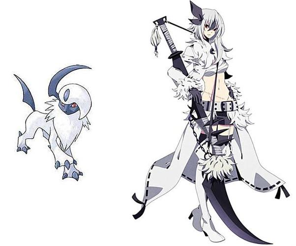 神奇宝贝神兽拟人化娘图标