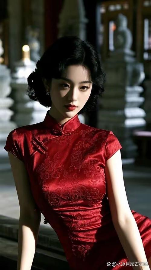 穿红色衣服的幽默说说图标