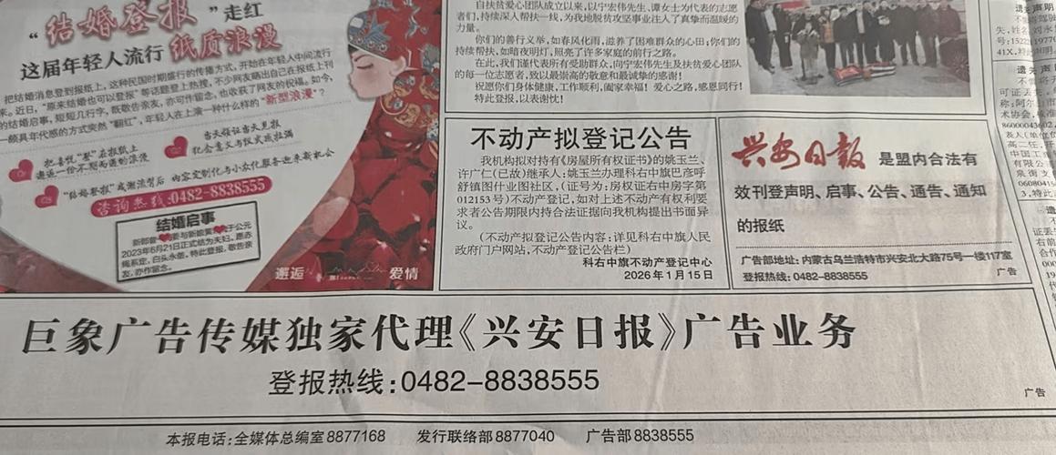 兴安日报多媒体数字报纸截图
