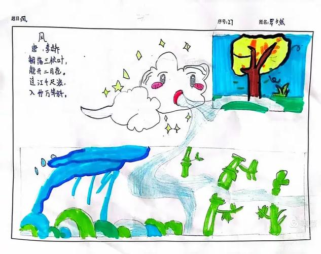 关于风的诗歌图标