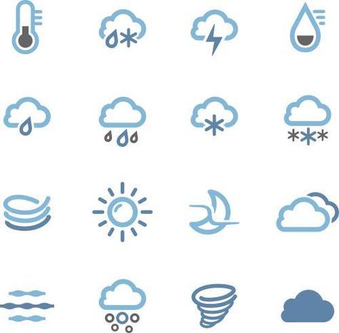 天气预报的标志图解截图