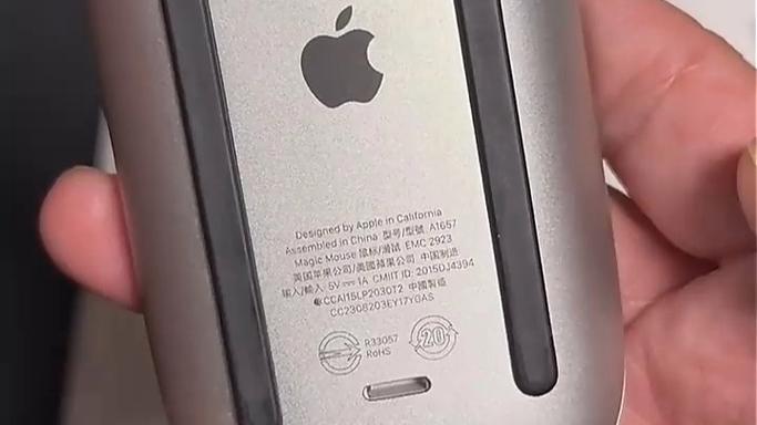 苹果妙控鼠标二代三代区别图标