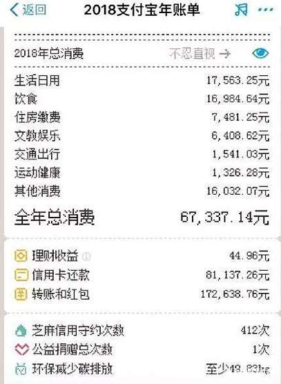 看完支付宝年度账单图标