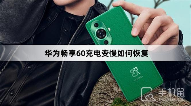 华为畅享手机充电突然变慢图标
