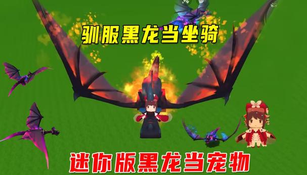 迷你世界怎么驯服黑龙图标