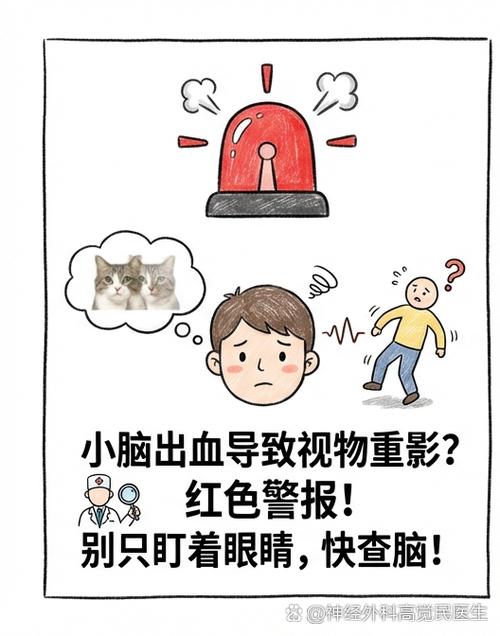 眼睛出现叠影如何处理图标