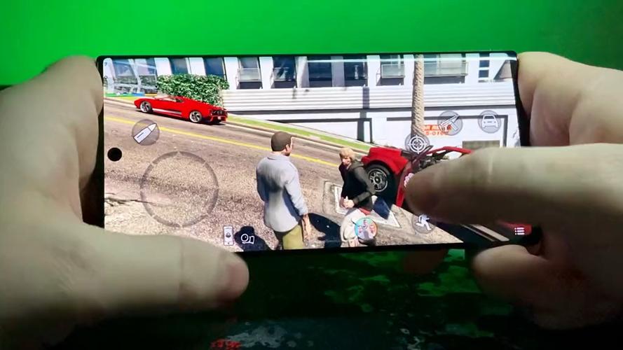 用手机玩GTA5截图