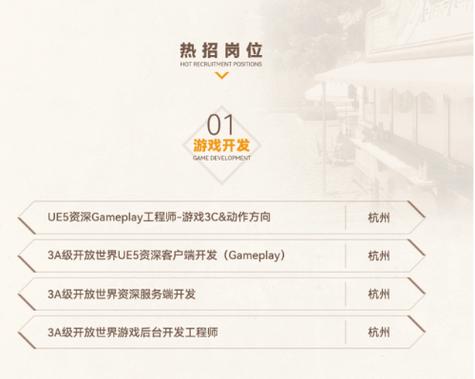 光子工作室招聘要求截图