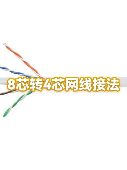 4芯网线 怎么接8芯接口截图