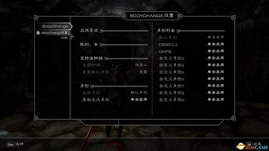 上古卷轴5身形数据图标