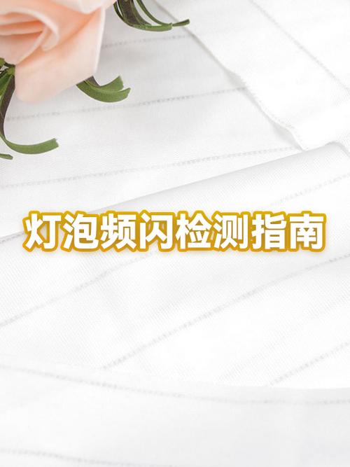 如何测试灯泡是否频闪图标