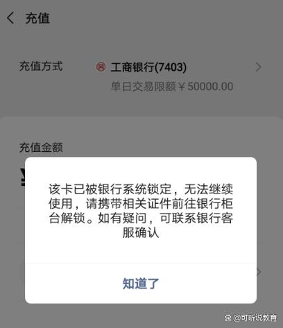 银行卡管控了怎么解除图标