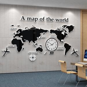 地图挂办公室哪面墙上截图