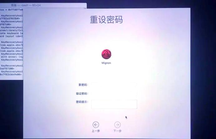 苹果电脑系统密码默认图标