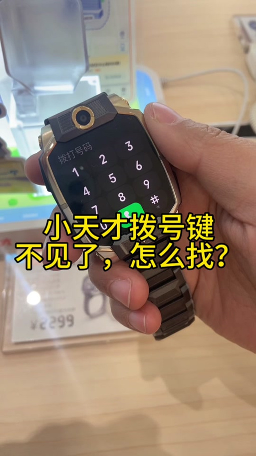 手机电话拨号键不见了图标