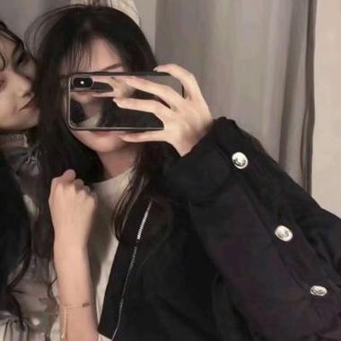 闺蜜头像一萌一酷最火真人截图