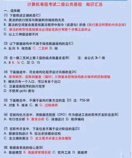 计算机二级选择题题库图标