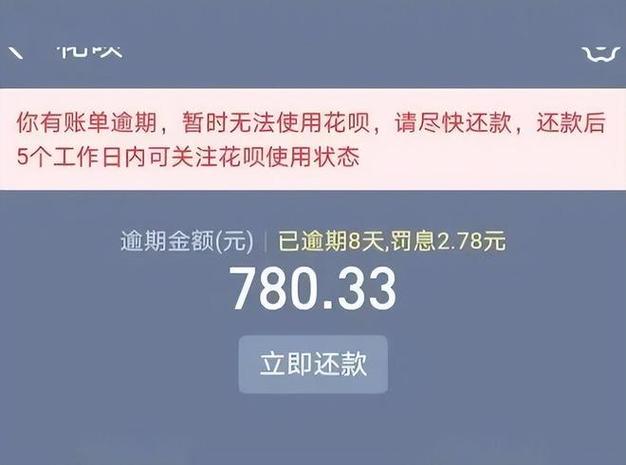 花呗转账给朋友的后果截图