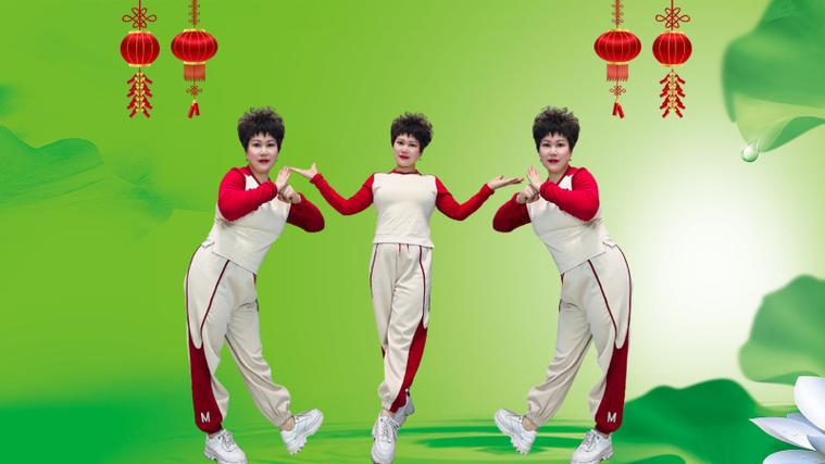 招财广场舞图标