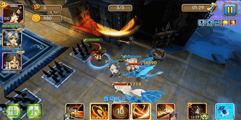 猎魔战争2021无限钻石版游戏截图