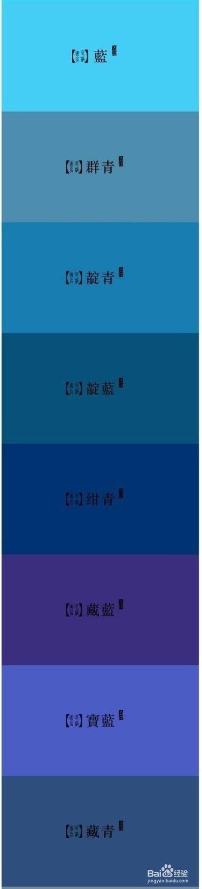蓝色的高端唯美叫法图标