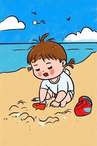 我尽情地玩耍