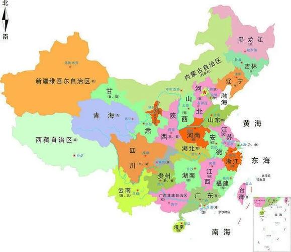 全国省市地图高清版可放大截图