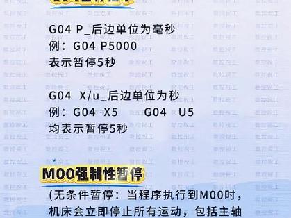 数控程序暂停指令图标