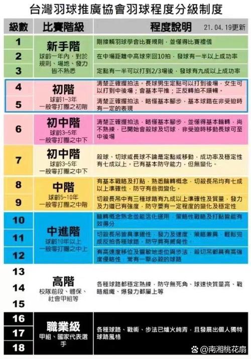 羽毛球等级图标
