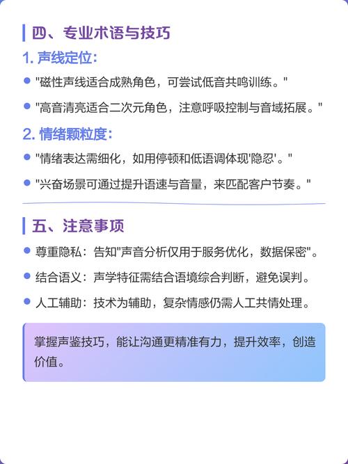 声鉴专业话术图标