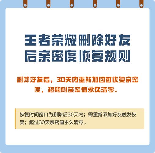 王者删除好友还能恢复嘛